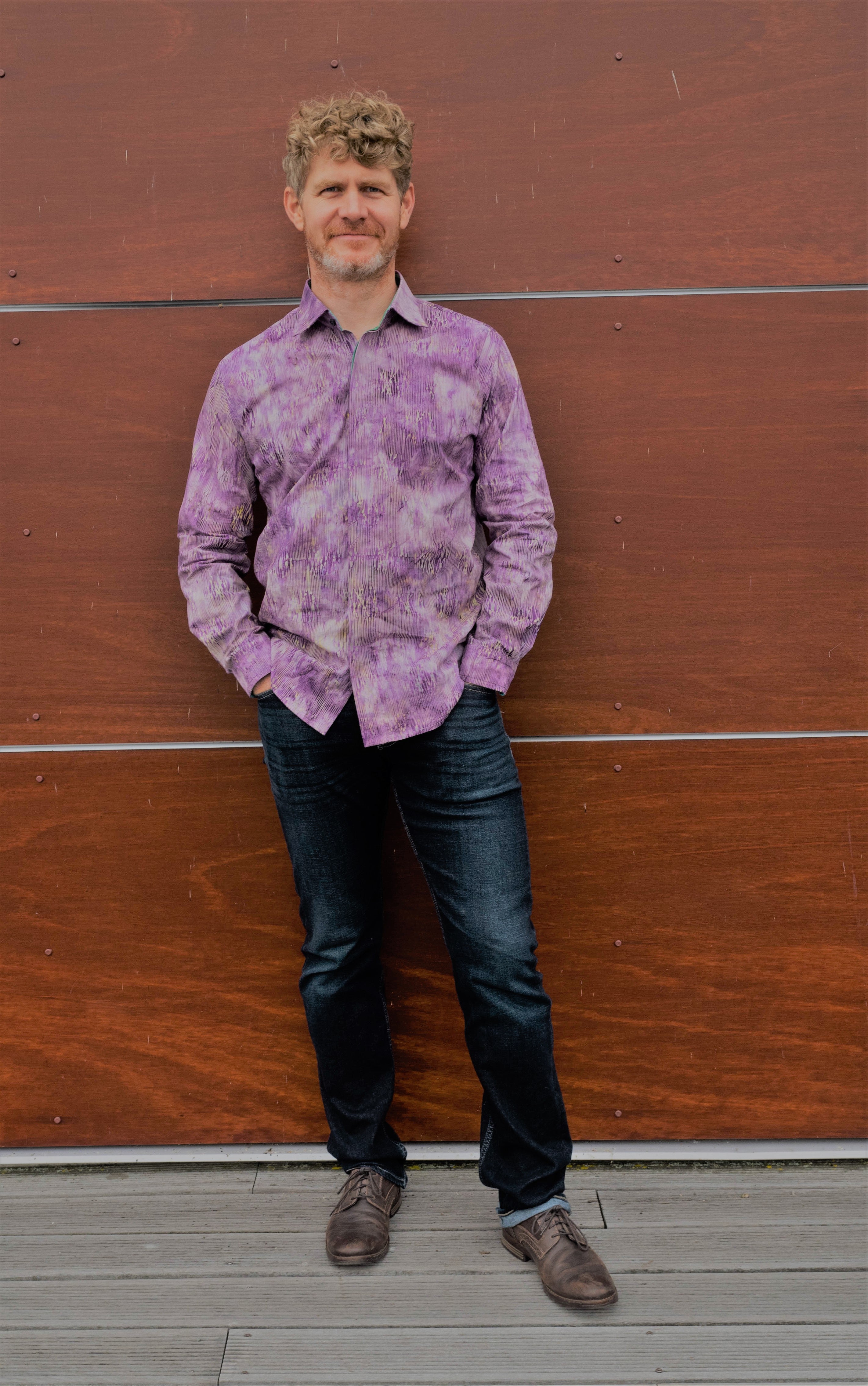 Mayestik Market Shirt - Vivid Violet – Prima Dona Studios